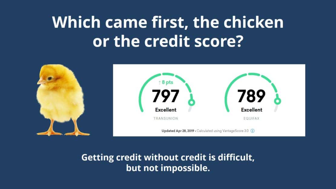Which came first, the chicken or the credit score? - Superior Tradelines