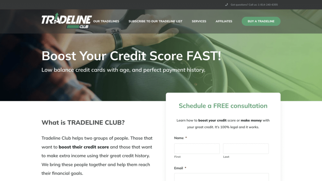 Best tradelines companies: Ranked by days of experience. - Superior ...